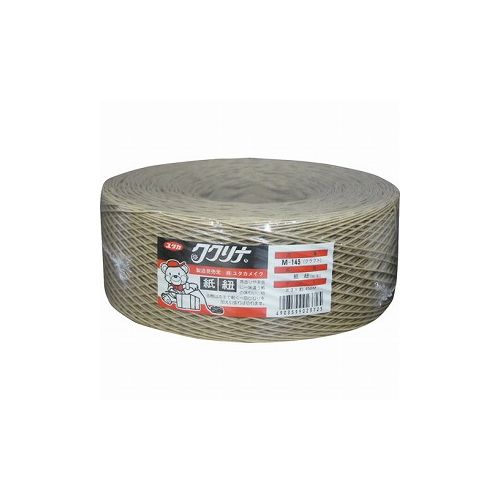 【商品スペック】■特長・古紙回収と一緒に再生できます。■用途・新聞・雑誌・ダンボール等の結束に。■仕様・色：クラフト・標準幅(mm)：1・長さ(m)：450■仕様2・平巻タイプ■材質／仕上・再生紙■セット内容／付属品■注意【代引きについて】...