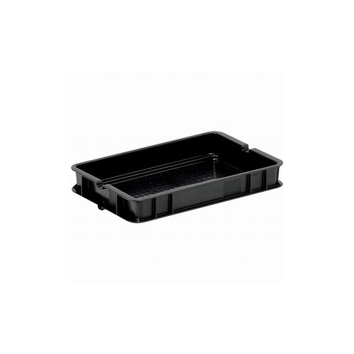 【商品スペック】■特長・コンテナーに導電性能を付与した高機能製品です。・導電層が表面だけなく、樹脂全体にわたっているため、帯電防止とともに静電除去効果があります。・表面をふきとったり、洗浄したりしても性能に変化が生じません。・温度・湿度の影...