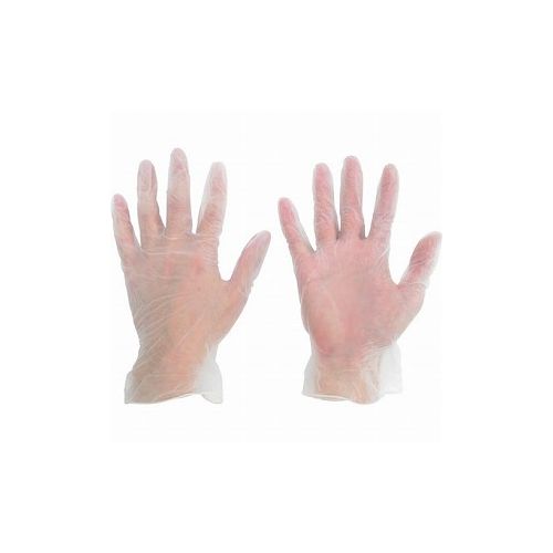 【商品スペック】■特長・伸縮性が高く、使い勝手の良い手袋です。・左右兼用なので経済的です。■用途・介護、園芸、軽作業などに。■仕様・色：クリア・サイズ：S・全長(cm)：24・手のひら周り(cm)：17・中指長さ(cm)：7.2・粉(あり・...