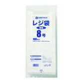【商品スペック】特長●持ち運びの際に重宝します。用途仕様●色：乳白●規格：8号●寸法：縦360×横160×マチ100mm●厚さ：0．013mm●1パック入数：100枚仕様2●レジ袋材質／仕上●高密度ポリエチレンセット内容／付属品注意【代引き...