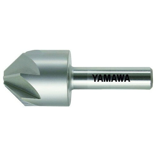【商品スペック】特長●丸穴の面取り及び小ねじ、ボルトの取り付け面の面取りに精度の高い安定した加工が出来ます。●刃数が複数刃でボール盤での使用に適しております。用途仕様●シャンク径(mm)：8●全長(mm)：52●センタ穴角(°)：60●先端...