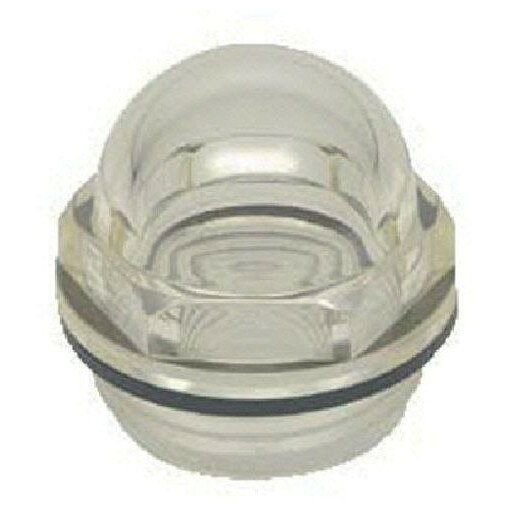 【商品スペック】特長用途仕様●外径(mm)：22.5●厚さ(mm)：20.5●耐熱温度(℃)：-30〜110●二面幅寸法(mm)：19●ねじ寸法：G3/8仕様2材質／仕上●本体(一体成型)：特殊透明ポリアミド(PA-T)●オイルシール：ニト...