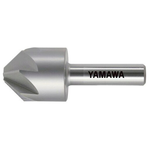 【商品スペック】特長●丸穴の面取り及び小ねじ、ボルトの取り付け面の面取りに精度の高い安定した加工が出来ます。●刃数が複数刃でボール盤での使用に適しております。用途仕様●全長(mm)：64●シャンク径(mm)：10●先端角(°)：60●刃数(...