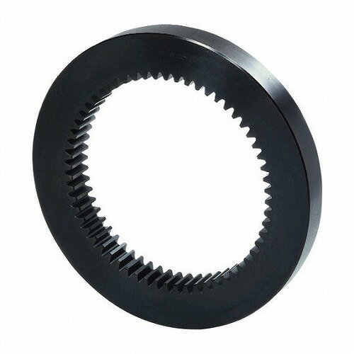 【商品スペック】特長●内歯車の普及品です。●低価格で応用性に富んでいます。用途●動力伝達用歯車。仕様●モジュール：m1●歯数：80●形状：T1●基準円直径(mm)：80●歯幅(mm)：10●歯先円直径：78●全長(mm)：10●タップ：-仕...