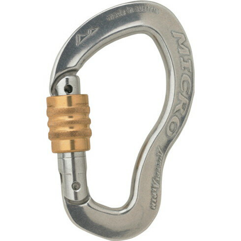 【商品スペック】特長●登山で使用される非常に頑丈なカラビナです。●最も小さなタイプです。用途●土建作業などに。仕様●色：シルバー●幅(mm)：56●長さ(mm)：94●高さ(mm)：94●破断強度(kN)：22●ロック：スクリューロック仕様...