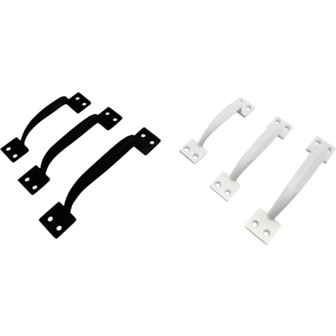 【商品スペック】特長●落ち着いた風合いのマット塗装仕上です。用途●各種ボックス・収納の扉・フタ部分に。オーディオラック・食器棚などに。仕様●色：マットホワイト●幅(mm)：20●全長(mm)：105●穴径(mm)：φ4●H(mm)：19●仕...