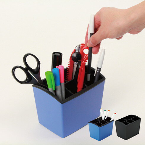【商品スペック】特長●大型タイプでたっぷり収納できます。●底面はクッションでペン先を痛めません。用途仕様●色：黒●幅(mm)：135●奥行(mm)：100●高さ(mm)：110●外形寸法(mm)幅：135●外形寸法(mm)奥行：100●外形...