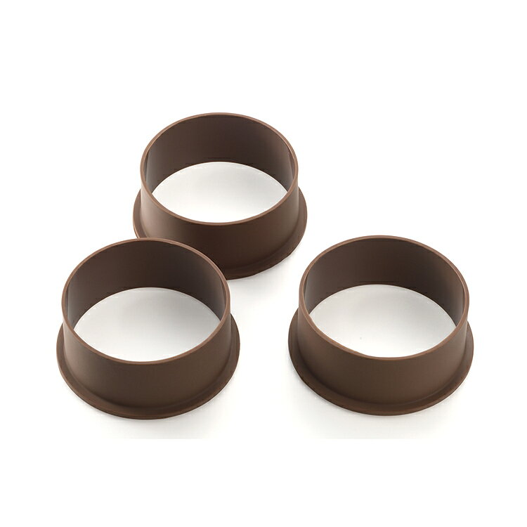 【商品サイズ】幅10×奥行10×高さ4cm【材質】シリコーンゴム（耐熱温度230℃、耐冷温度-20℃）【生産国】中国【製品重量】30g×3個【包装サイズ】24×23×4.5cm【包装込み重量】150g【包装材質】台紙・ポリプロピレン【商品説...
