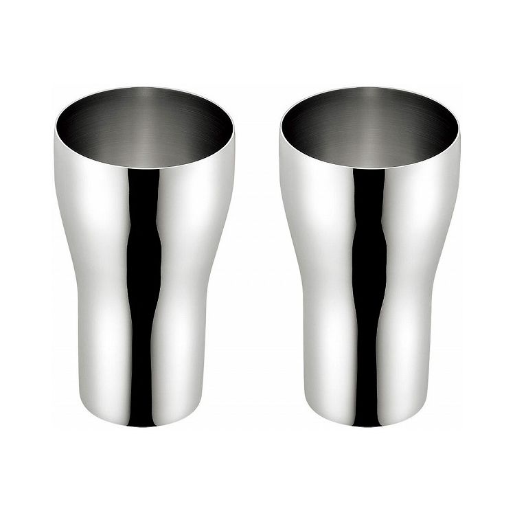 ■内容（サイズ等）約Φ77×135mm（約150g）×2個■容量約440ml■材質18-8ステンレス■表面加工ミラー仕上げ■生産国日本【代引きについて】こちらの商品は、代引きでの出荷は受け付けておりません。【送料について】北海道、沖縄、離島...