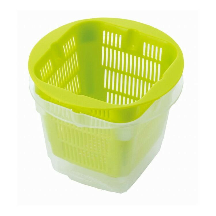 小さくてもかしこいコランダー！お水が溢れても中身は全くこぼれません。お手頃サイズの水切りは、お手軽に使えて便利です！●水が溢れても中身がこぼれない！●口径は少し大きめで小分けにも便利です！●斜めに重ねれば、水切りも簡単！●本体には6種類の目...