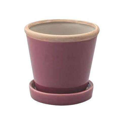【商品説明】カシスカラーの植木鉢が植物などを引き立ててくれます。空間を華やかに演出してくれ、店舗のディスプレイとしてもおすすめです。生産国:中国素材・材質:セラミック商品サイズ:φ13.5×H13cm仕様:底穴有【代引きについて】こちらの商...