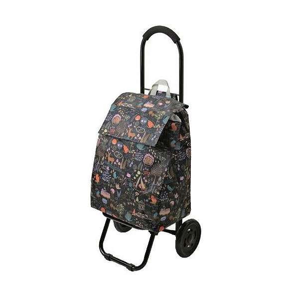 【商品説明】見ていて思わずほっこりするかわいいイラストが入ったショッピングカートです。生産国:中国素材・材質:ポリエステル商品サイズ:本体:約W32×H42×D21cm、外寸:約W34×H85×D30cm重量:本体:約480g、全体:約17...