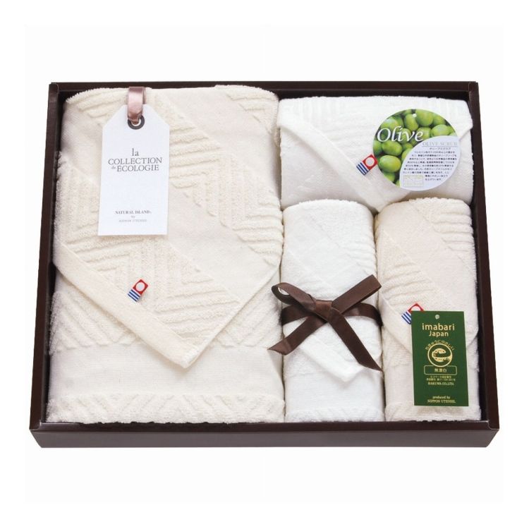 【商品詳細】EUの厳しい環境基準をクリアした1000年以上の由緒ある高級なマルセイユソープを使い精錬加工を施したタオルシリーズです。天然植物油のオリーブソープを使用することで化学薬品の使用量を従来より約60％削減。さらに、低温で短時間処理す...