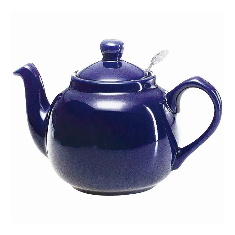 【商品詳細】ころんとした丸いフォルムが手になじむ、ちょっぴりレトロで素朴な味わいのあるティーポットです。 生産地:中国 現品サイズ・内容:19×11.5×13cm満水時容量約600mlティーポット(ティーストレーナー付)1個・せっ器・ティー...