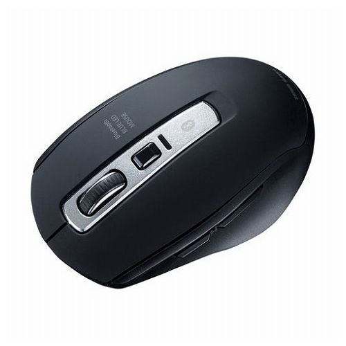 【商品特長】●手のひらにフィットするBluetoothブルーLEDマウスです。●BluetoothVer5.0規格に対応し、Bluetooth内蔵のパソコンにレシーバー無しで接続できます。●進むボタンより戻るボタンを大きくしており戻るボタン...