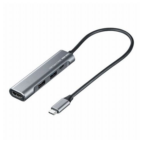 【商品特長】●HDMI出力ポートは、USBType-Cポートを搭載し、DisplayPortAlternateModeに対応している機器でご使用いただけます。●HDMI出力4K/30Hz対応で、ソフトウェアのインストールなしで簡単にマルチデ...