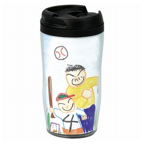 【商品説明】ワンタッチで飲み口の開閉ができる!台紙が差し替えできる!好きなイラストがかける台紙付!底面には安心のすべり止め付き!【商品詳細】商品サイズ(単位mm):φ70×145mm(フタ使用時)作画サイズ:約210×120mm重量(g):...