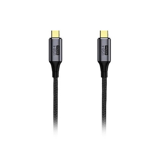 USB4準拠のTYPE-CtoTYPE-Cケーブル特長USB4準拠のTYPE-CtoTYPE-Cケーブルです。急速充電、高速データ転送に対応しており、ご利用の機器の能力を活用することができます。■40Gbpsの高速データ転送に対応最大40G...