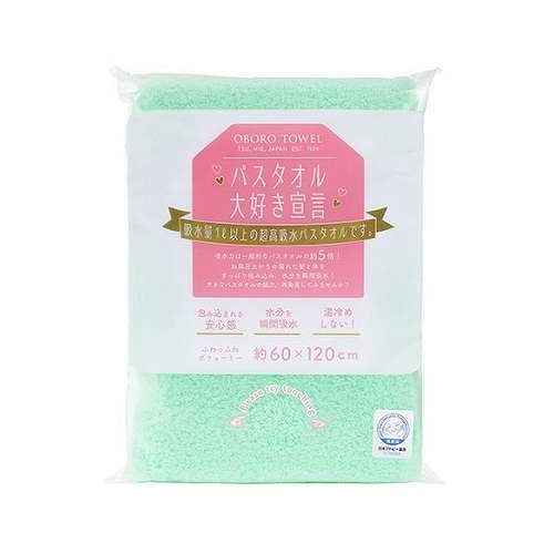 【商品詳細】人が心地よいと感じる理想の柔らかさにこだわった、超高吸水バスタオルに仕上げました。大きくてふわふわのバスタオルに包み込まれる瞬間が大好きなバスタオルファンのためのバスタオルです。おぼろ独自の晒し技術(特許申請済)によって、ボリュ...