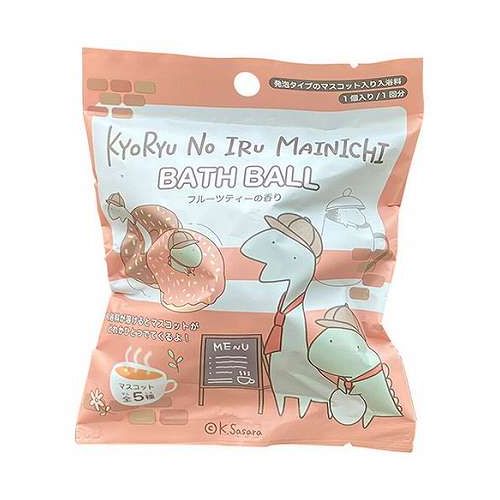 【商品詳細】入浴料が溶けると、恐竜のいる毎日のマスコットがどれか1つ出てきます。【仕様】・成分 : 炭酸水素Na、クエン酸、硫酸Na、三リン酸5Na、セルロースガム、PEG-8、香料、赤102、黄4・保証期間 : 初期不良対応・生産国 : ...