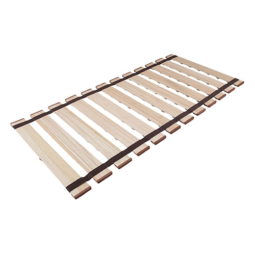 【商品概要】クルクル巻き取りとても簡単。天然木桐製のロール式。来客用ベッドとしても重宝します。夜は寝室へ昼間はベッドを片づけて生活のスペースに。据え置きベッドではできないお部屋の活用術です。【商品仕様】・材質 : 本体…天然木桐材、脚部…E...