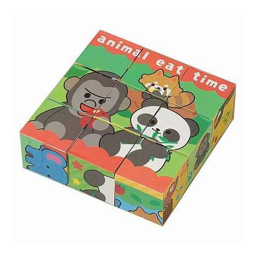 かわいいどうぶつがいっぱい! 6面で遊べるキューブパズル!6つの面にそれぞれ違った動物たちのかわいらしいイラストが描かれた、楽しいキューブ型パズルです。ひとつのセットで6種類の絵合わせができるので、飽きずに何度でも楽しめます。色や形を認識す...