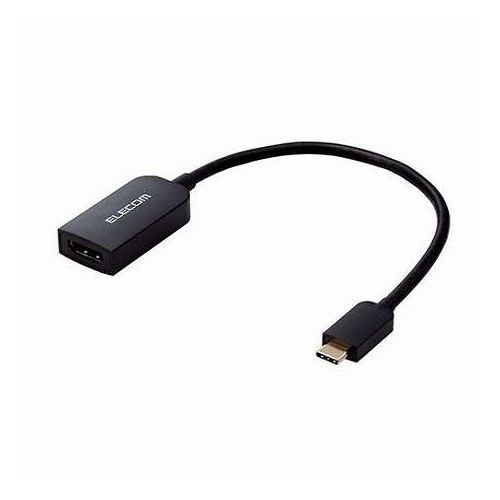 USB Type-C(TM) - HDMI(R)変換アダプター 1ポート 15cm■HDMI(R)コネクター搭載のディスプレイなどに映像を出力できる変換アダプターです。USB Type-C(TM)ポート搭載スマートフォンなどの映像信号を、H...