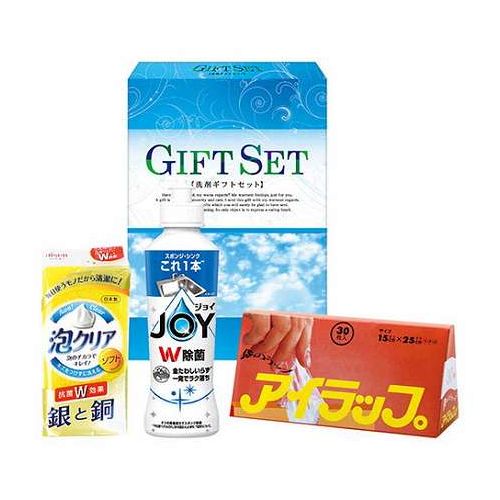 まな板・スポンジ・ふきんも除菌のP&G除菌ジョイコンパクトとアイラップのキッチンセット。メーカー品番:JC-8内容物:P&G除菌ジョイコンパクト(170ml)・アイラップミニ・泡クリアスポンジ×各1生産国:日本パッケージ形態:化粧箱箱サイズ...