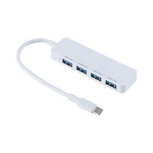 1つのUSBポートを4つのUSBポートに拡張します。4台までのUSB機器を同時に使用できます。USB3.2Gen1対応により、最大5Gbpsの高速データ伝送が可能です。ドライバー不要で接続するだけで使用できます。●本体寸法:約W96×D30...