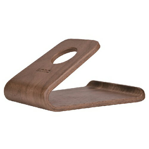 日本トラストテクノロジー 天然木 スマホロースタンド (ウォルナット) WSLS-WN美しいウォルナット(クルミ)材が緩やかな曲線を描くシンプルデザインスマホを縦でも横でも置くことができるユニバーサルデザイン傾斜角:約30度●保証期間:初期...