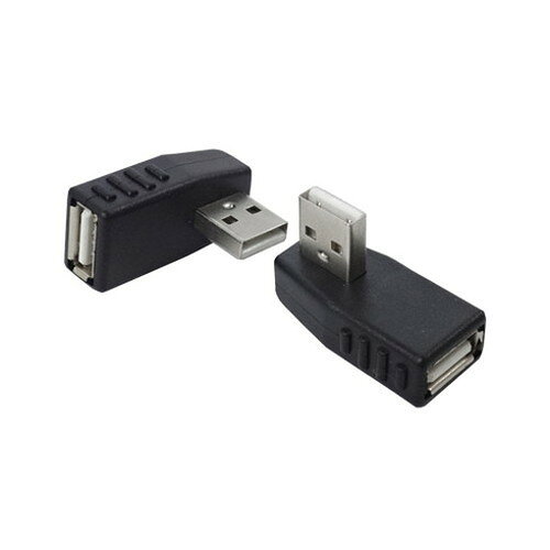 変換プラグUSB A 右L型【配送について】こちらはメール便での発送となります。メール便でのお届はポストインです。下記の事項は対応できませんのでご確認ください。■時間指定・到着日指定はできません。■代金引き換えでのお支払いはできません。■お...