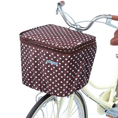 商品説明容量アップもできる自転車前カゴ用カバー●ひったくり被害の防止には欠かせません●突然の雨にも対応できるはっ水加工済み日常生活には無くてはならない自転車。お買物の荷物などを入れるカゴは大変便利ですが色んな問題もあります。カバンなどを気軽...
