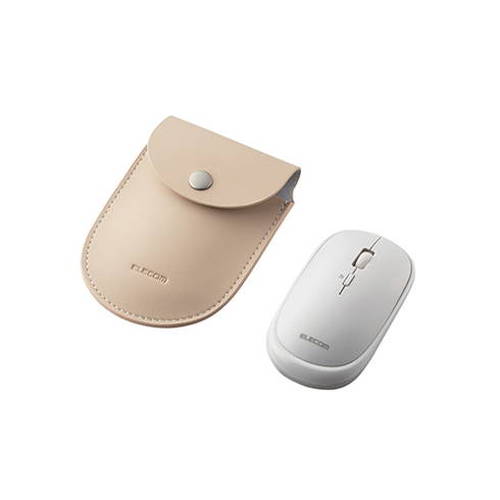 カバンに入れて持ち運びしやすい厚み28mmの薄型マウスです。持ち運びに便利な、質感にこだわったソフトレザー製の収納ポーチが付属しています。小さな凹凸やホコリでもより正確に光が反射し、場所を選ばずに快適に使用できるBlueLEDを搭載していま...