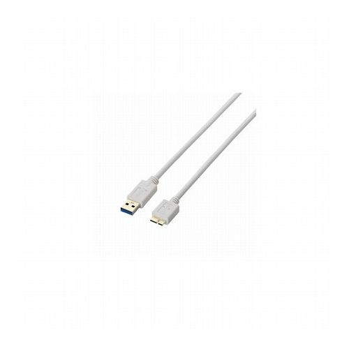 USB3.0(Standard-A)のインターフェースを持つパソコンと、USB3.0(Standard-microB)のインターフェースを持つハードディスクドライブなどの機器を接続できるUSB3.0ケーブルです。USB3.0の規格である「C...