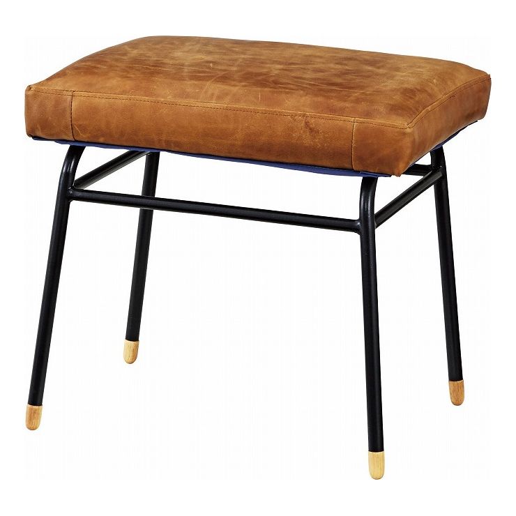 ●サイズ（cm）幅50×奥行37×高さ47●材質本革 スチール(粉体塗装)●原産国インドネシア【代引きについて】こちらの商品は、代引きでの出荷は受け付けておりません。【送料について】北海道、沖縄、離島は送料を頂きます。