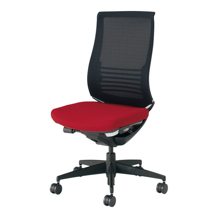 前傾での作業姿勢を適切にサポートする機能を搭載したオフィスチェアです。座面のみを前傾させる機能は、膝やモモ裏などの負担を軽減し、シートに施した加工により骨盤を安定させるので、体圧分散され長時間の作業が快適に行えます。背もたれは、ロッキングの...