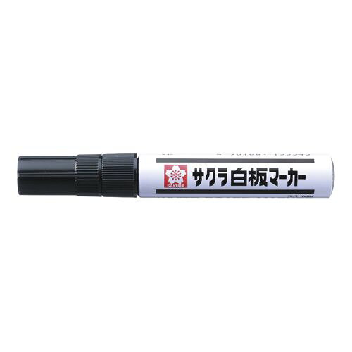 サクラ 白板マーカー チュウ 黒 WBK-49JANコード：4901881155345白板マーカー中字用 黒サイズキャップ付きで全長111mmインキ油性ケトン顔料 黒事務所・現場で使えるロングライフなホワイトボード用マーカーです。【送料につ...