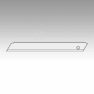 異物混入対策などに適した折れ線のない替刃です。耐久性に優れた万能タイプです。タイプ:小型カッター用【送料について】北海道、沖縄、離島は送料を頂きます。