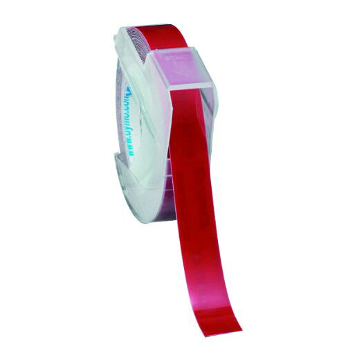 ダイモ グロッシーテープ9ミリ DM0903RDJANコード：4560191009320テープ幅:9mmテープ長:3m巻ダイモテープライター用ダイモグロッシーテープ。テープ地の色に白く文字が浮かび上がるため、視認性に優れております。●ラベル...