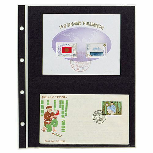 テージー コレクションアルバムスペア台紙 CA-302SJANコード：4904611215708奥行5mm×幅220mm×高さ262mm台紙:1列2段黒台紙 10枚入ポケットサイズ(1片):188×120mm二重保護タイプCA-302収容台...