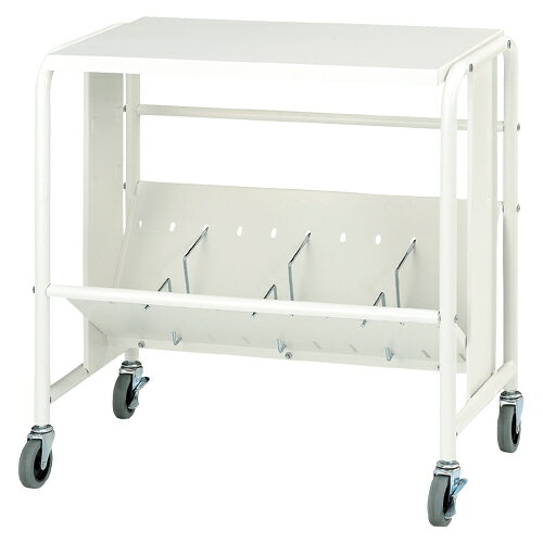●品番：YS-78●サイズ：W712×D455×H700mm●ファイルの背見出しなどが見やすい斜めラックを採用。●メインデスクと同じ高さで作業効率アップ。使い勝手の良い補助デスクとしてお使いいただけます。W712mm×D455mm×700m...