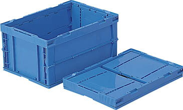 サンコー オリコンP41B青 SKOP41BBL-3020 【3425142】容量（L）:42.9色:ブルー外形寸法（mm）間口×奥行×高さ:530×366×272有効内寸（mm）間口×奥行×高さ:492×334×252折りたたみ高さ（mm...