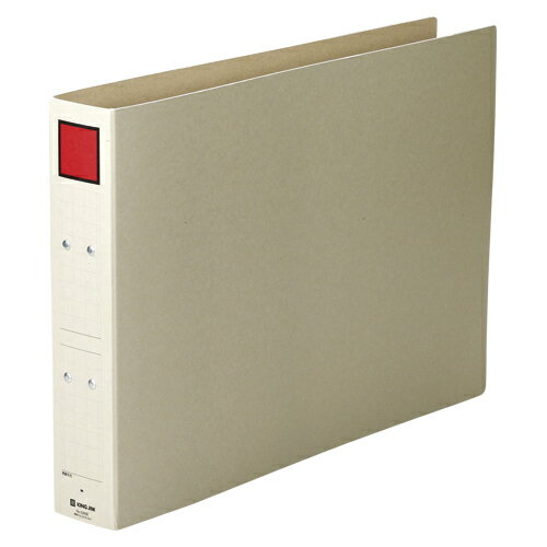 キング 保存ファイル 5305EJANコード4971660033331パイプ式とじ具と再生紙ボードを採用。保存書類用の廉価版ファイル。A3E。印刷ボード表紙　300枚幅437×高さ314×背幅65mm◆インク色：スクエアパターン色（赤）　◆...