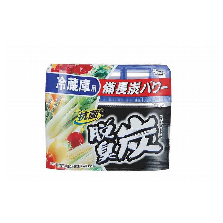 エステー 脱臭炭 冷蔵庫用 090049JANコード：4901070111176規格：規格冷蔵庫用サイズ：縦×横×高さ121×100×H38mmサイズ容量1：121×100×H38mm材質：活性炭・備長炭生産地：日本中型・大型冷蔵庫用（45...