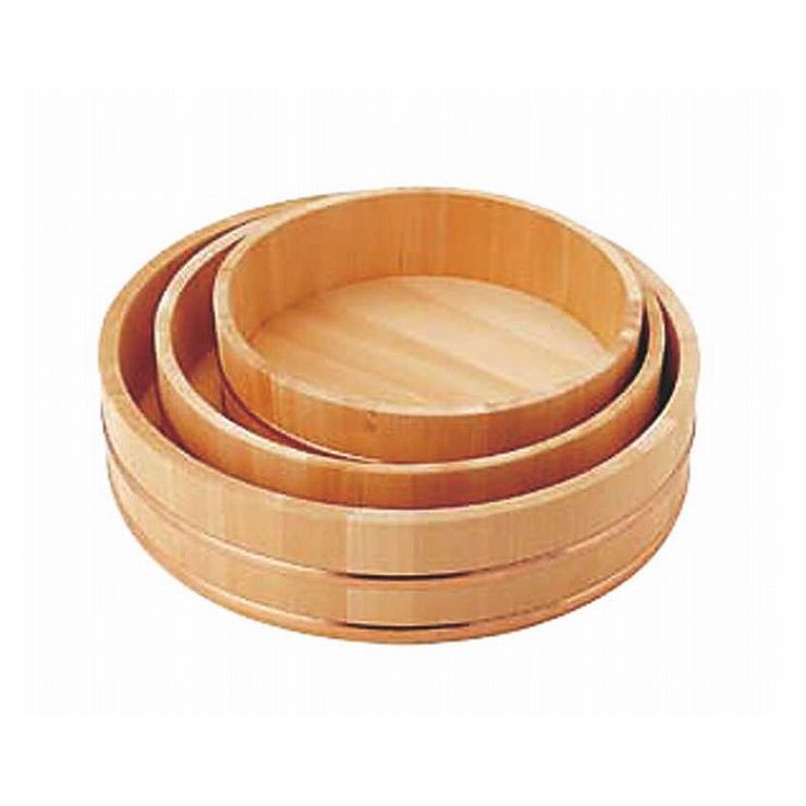 カンダ 飯台(サワラ製) 33cm 容量5合 057004JANコード：4949362057047規格：規格33cm 5合サイズ：内径×深さφ305×70mmサイズ容量1：φ305×70mm材質：サワラ生産地：日本 【送料について】北海道、...