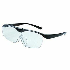 ・近くも遠くも掛けたまま。眼鏡の上からもOK！ハッキリ・くっきり見える。・両手が自由に使える。メガネタイプのハネアゲ拡大鏡。・拡大率1．6倍。・ブルーライト20％カット。原材料(アレルギー表記含む)：フレーム、レンズ：ポリカーボネート内容量...