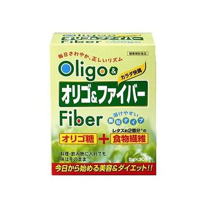 商品概要メーカー：アスティ商品名：【軽】オリゴ＆ファイバー（5gX30包入り）区分：食品内容量：5g×30包普段の食生活で不足しがちな食物繊維に加え、ビフィズス菌を増やしてくれるオリゴ糖を配合。溶けやすい顆粒タイプに仕上げました。ほとんど無...