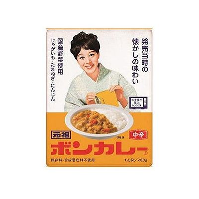 商品概要メーカー：大塚食品商品名：【軽】元祖ボンカレー（200g）区分：食品内容量：200g商品概要：発売当時の味わい・パッケージを再現JANコード：4901150129015商品コード：126201616商品の特徴ボンカレー発売当時の懐か...