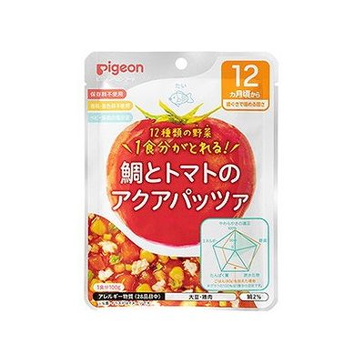 商品概要メーカー：ピジョン商品名：【軽】食育レシピ1食分の野菜鯛とトマトのアクアパッツァ（100g）区分：食品内容量：100g商品概要：【12ヶ月頃から】ピジョンのレトルトパウチ管理栄養士のこだわり！JANコード：4902508005234...