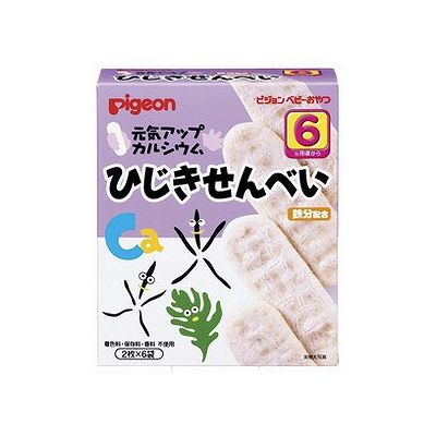 商品概要メーカー：ピジョン商品名：【軽】元気アップカルシウムひじきせんべい（2枚×6袋）区分：食品内容量：2枚×6袋商品概要：おいしく、楽しく、発育に必要な栄養を補える、ベビーおやつです。赤ちゃんの手のひらや指先にあわせたサイズ。手づかみ食...